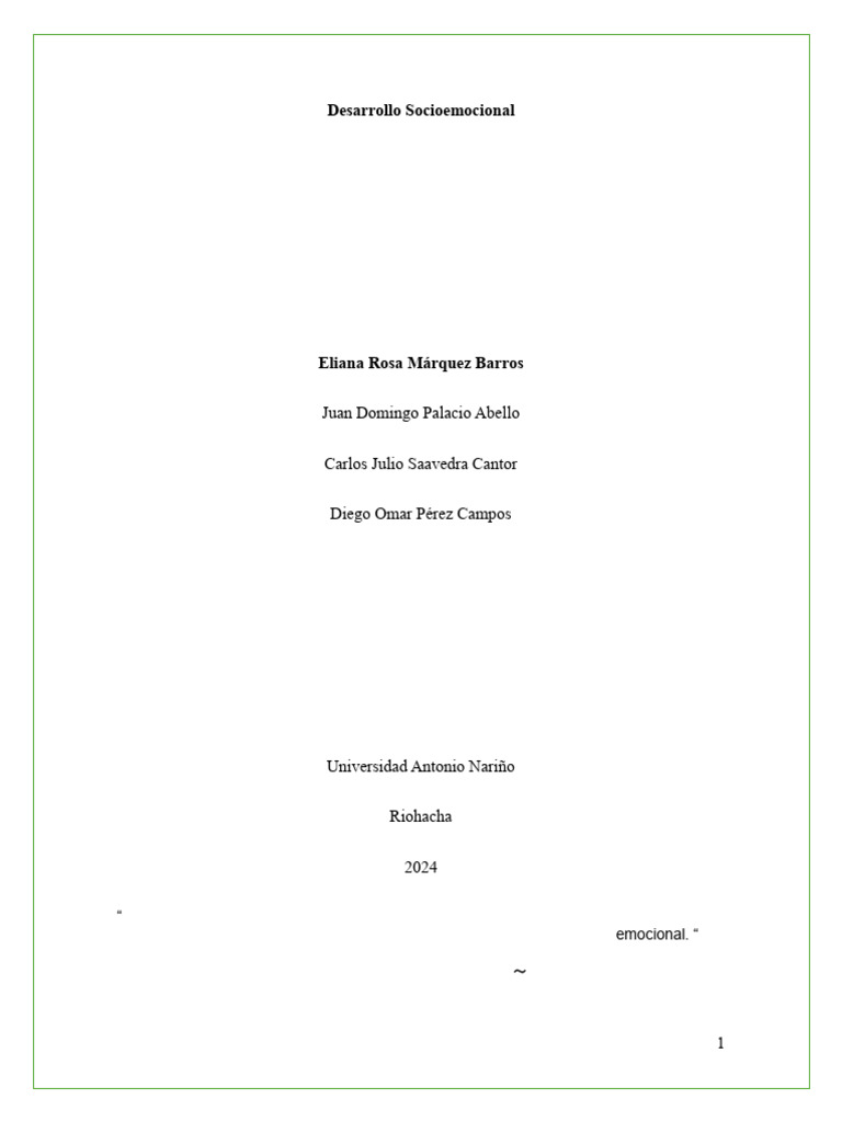 Trabajo de Emociones BVBV | PDF