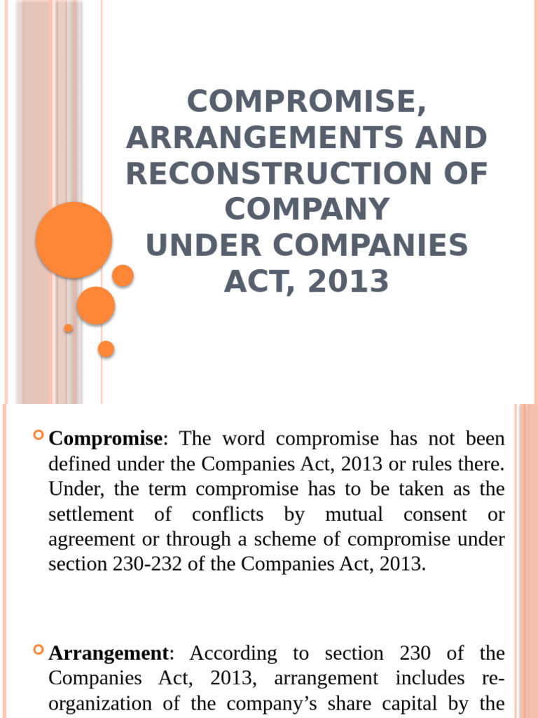 4 Compromise, Arrangements and Reconstruction | PDF