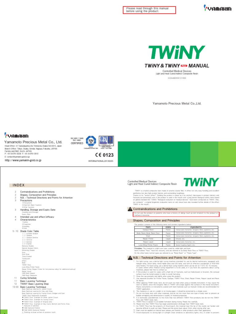 Manual Twiny Ceramics | PDF