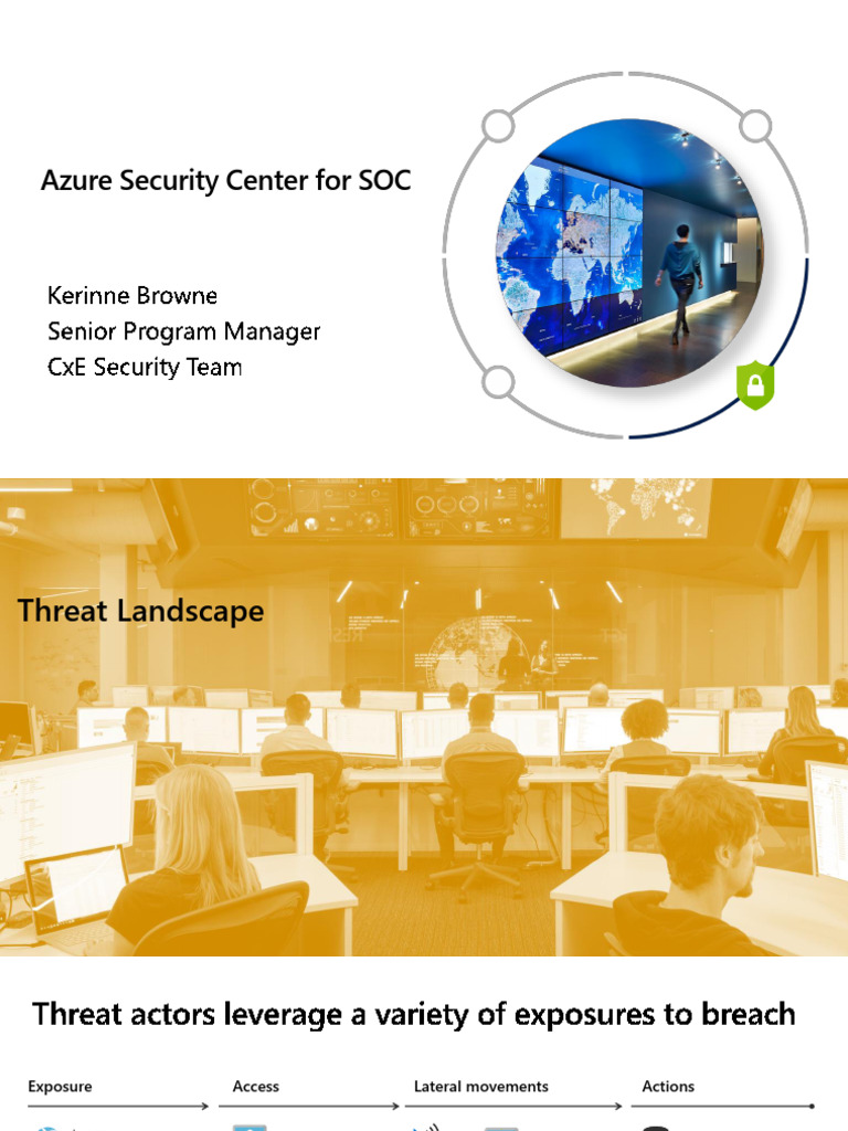 Azure Security Center for SOC Operations | PDF | Microsoft Azure ...