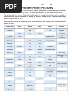 Biology Prefixes and Suffixes Guide | PDF | Cell (Biology) | Biology