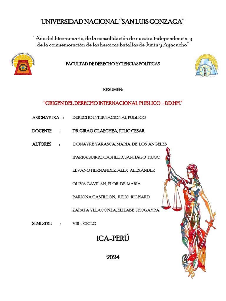 Tarea 1 Resumen Del Origen Del Derecho Internacional Publico | PDF Tarea 1 Resumen Del Origen Del Derecho Internacional Publico | PDF