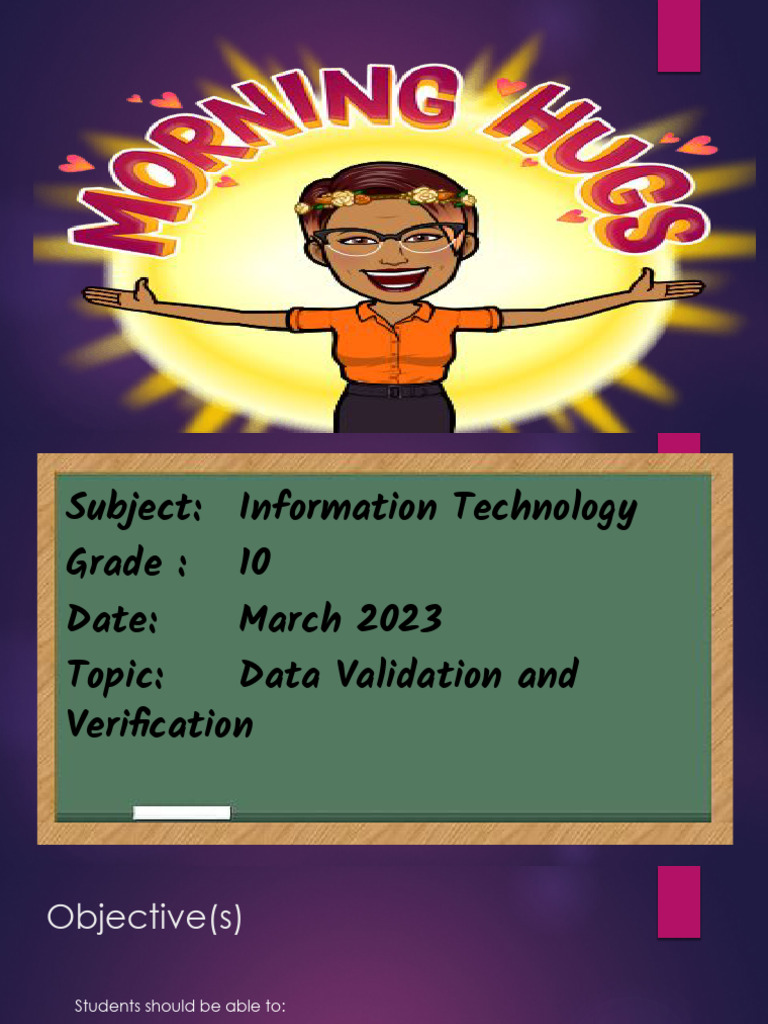 10 Opt Verification & Validation | PDF | Verification And Validation | Data