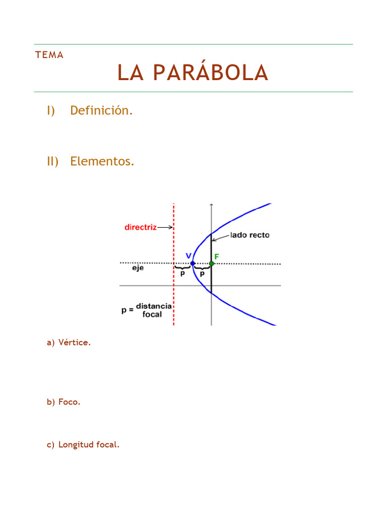 La Parábola | PDF