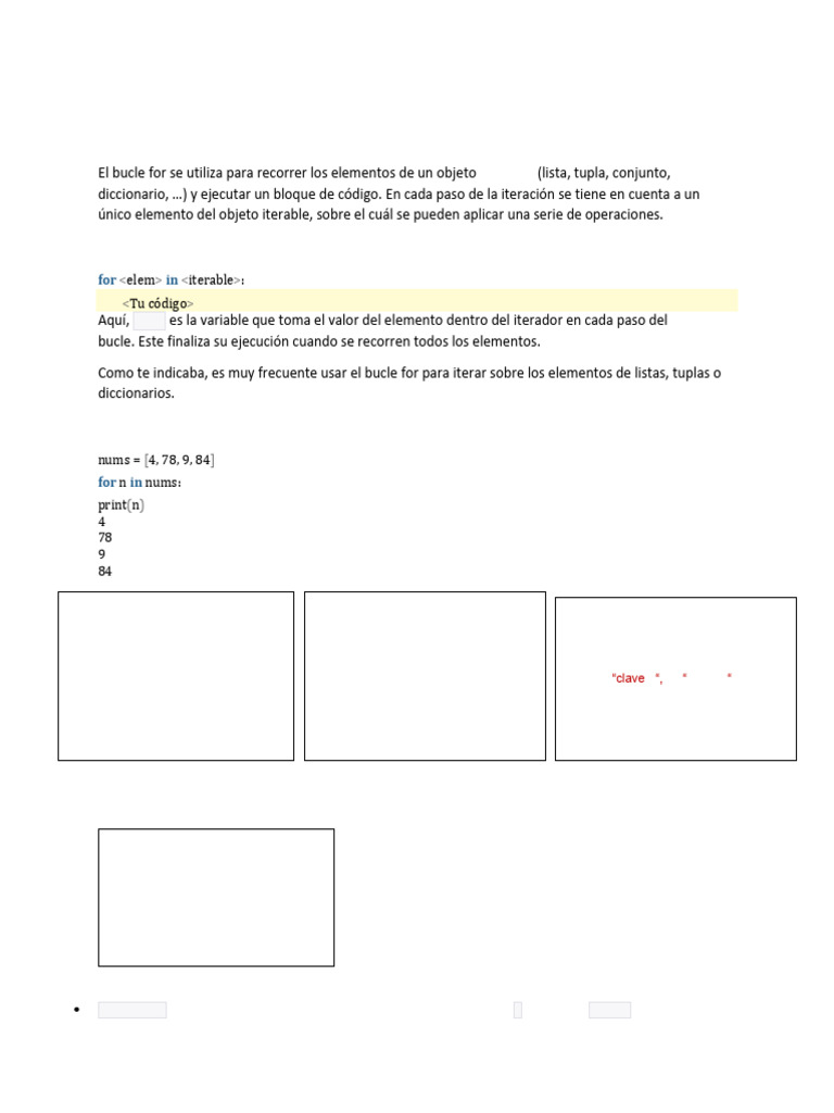Tema # 5 - Ciclos en en Python For - While | PDF | Python (lenguaje de ...