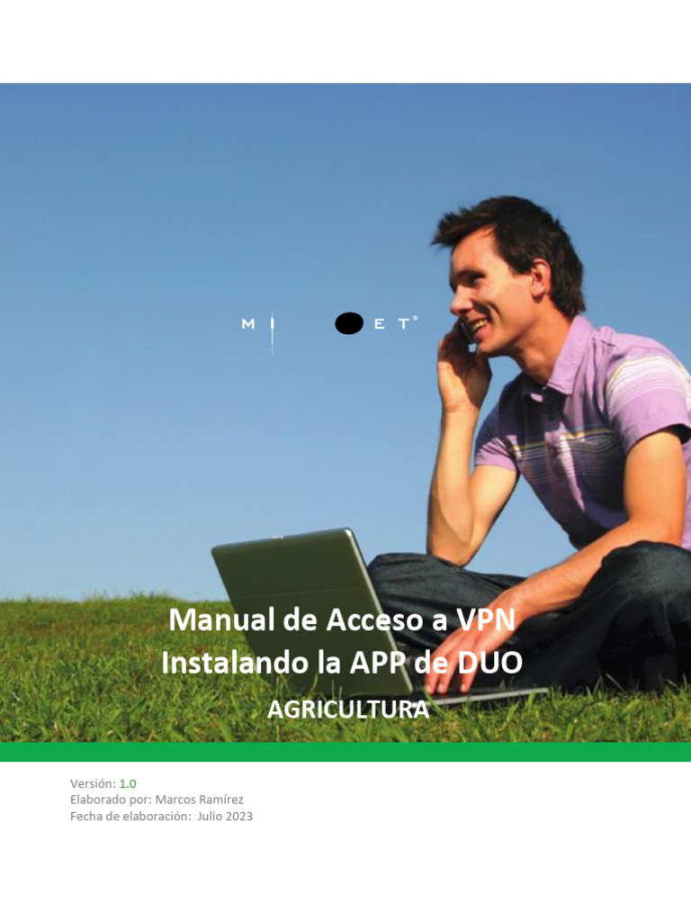Manual de Acceso A VPN Instalando La APP de DUO v1.0 | PDF