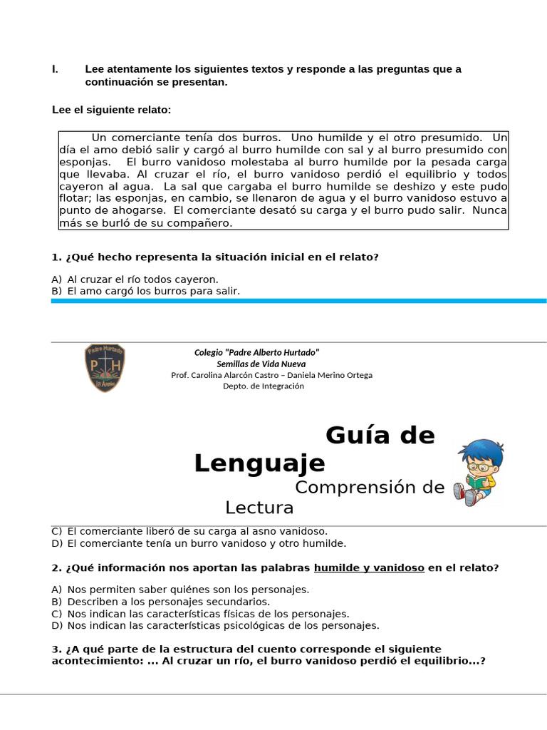 4º - El Cuento 08 - 12 Junio | PDF