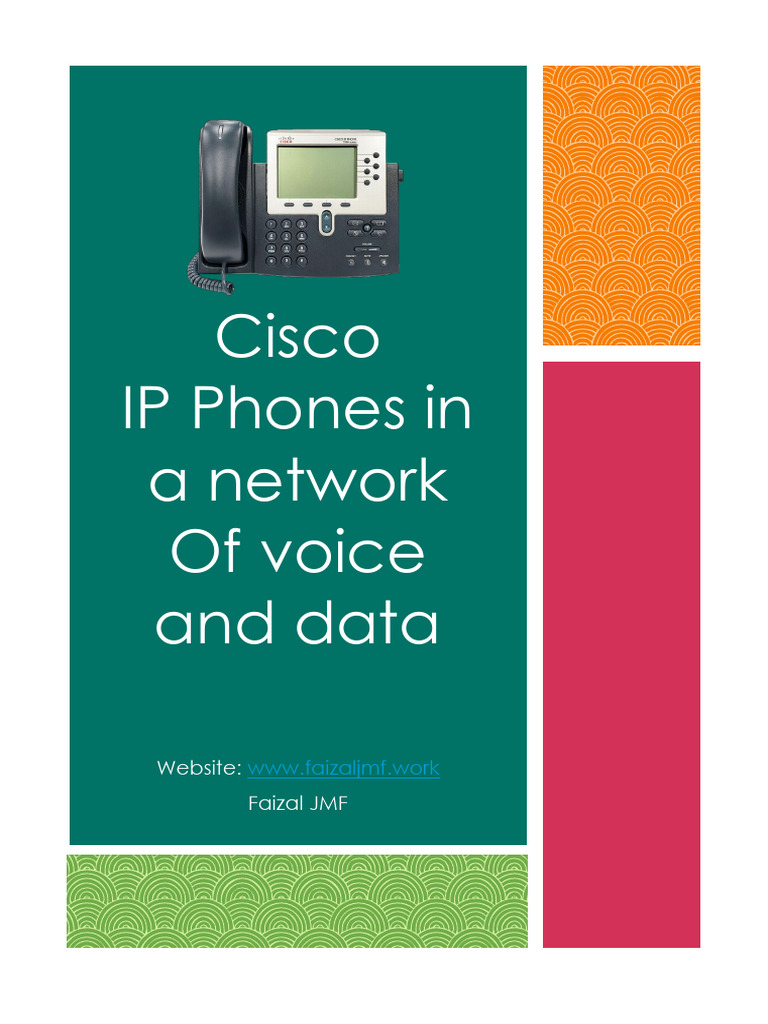 IP Phones in A Network of Voice and Data | PDF