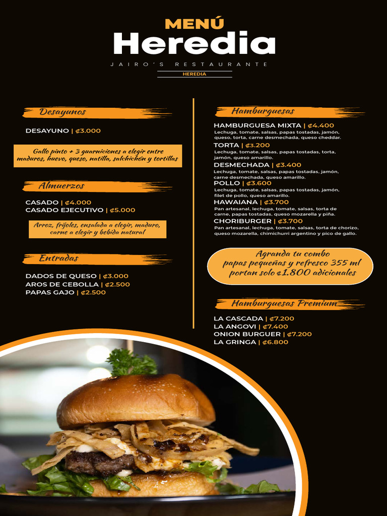 Menu Heredia Comprimido | PDF