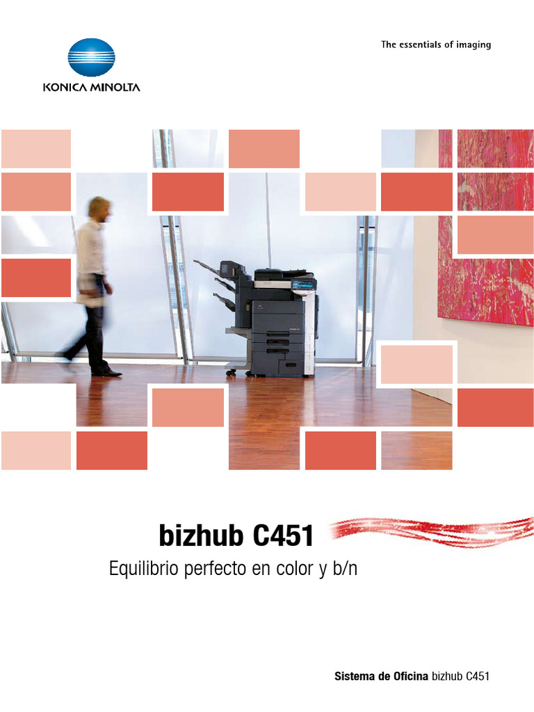 Konica Minolta Bizhub c451 Especificaciones Tecnicas | PDF