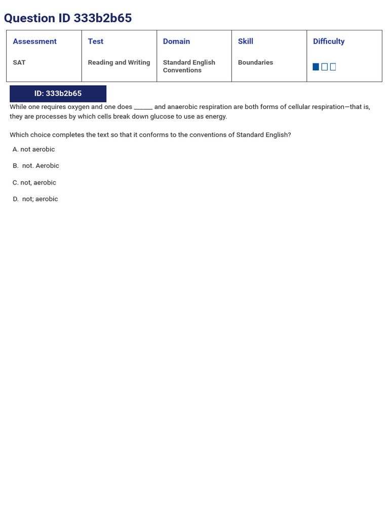 Grammar - Punctuation Boundaries FULL | PDF