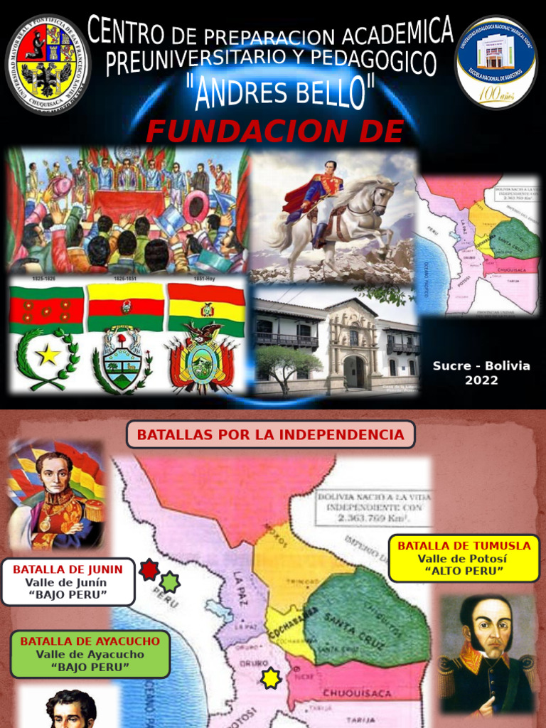 4 Historia - Fundacion de Bolivia - 2027 | PDF