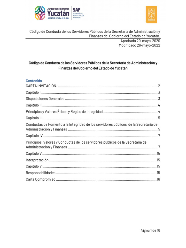 Codigo Conducta | PDF