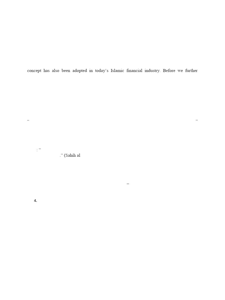 Concept Al-Rahn From The Shariah | PDF