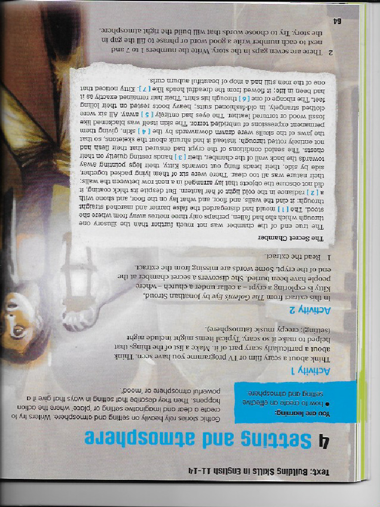 Setting and Atmosphere The Secret Chamber | PDF