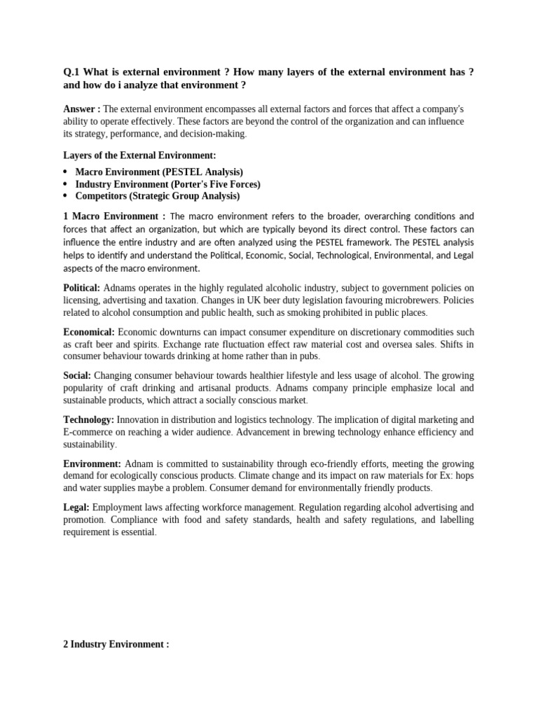 Preparation Answer | PDF