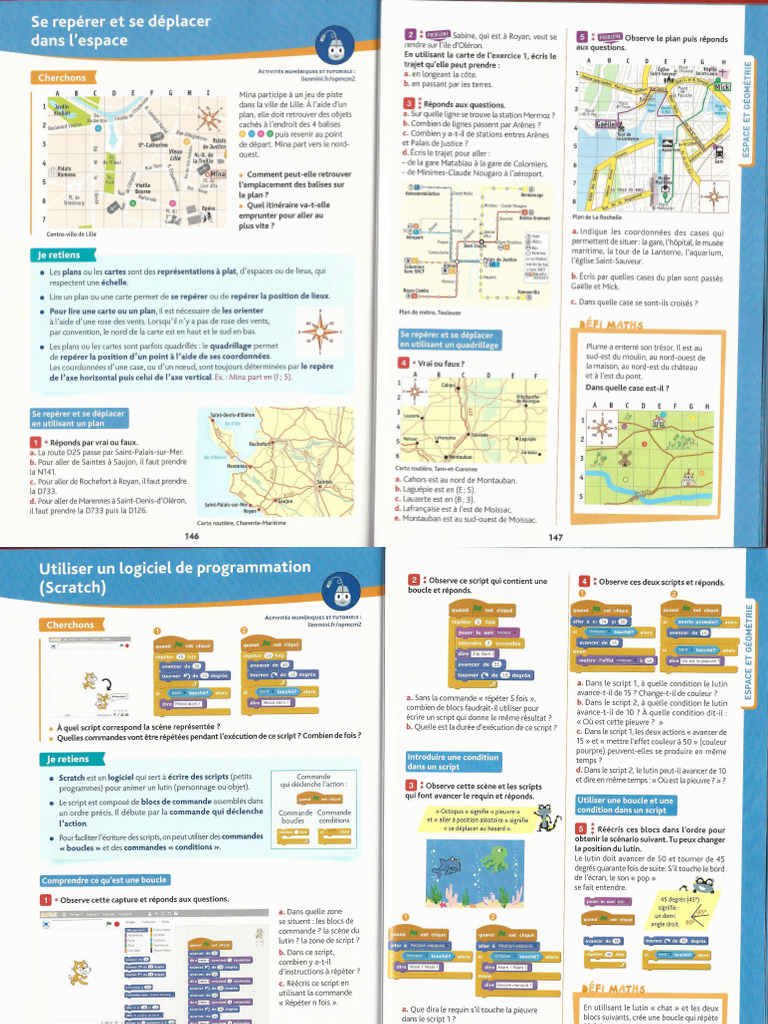 Les Nouveaux Outils Pour Les Maths CM2 Géométrie Livre | PDF