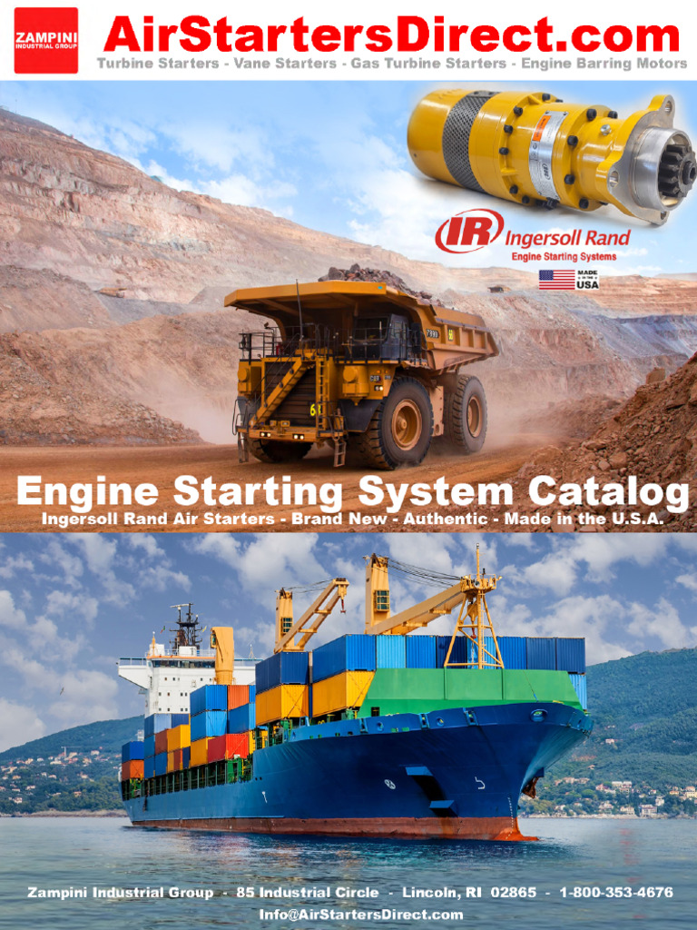 Air Starters Direct 2024 Catalog Final | PDF | Engines | Valve