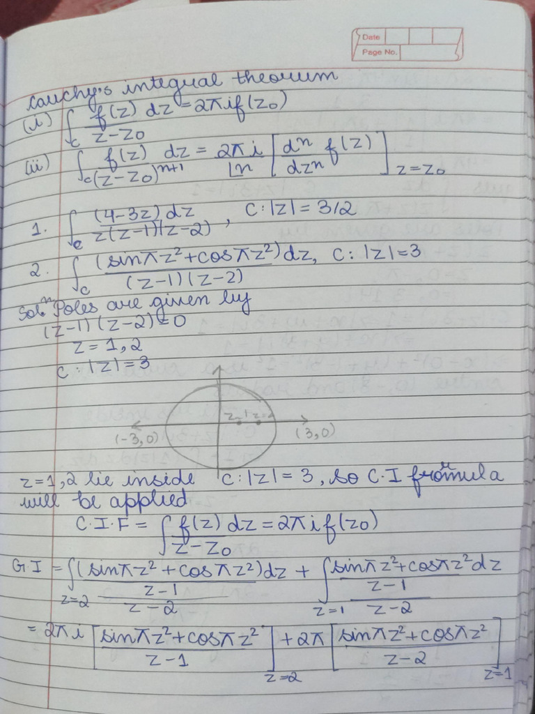 Cauchy Formula | PDF