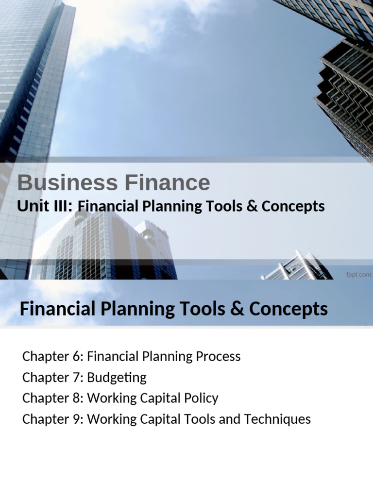q1 w3 Bf Im Financial Planning Tools | PDF