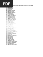 DepEd Division Codes | PDF