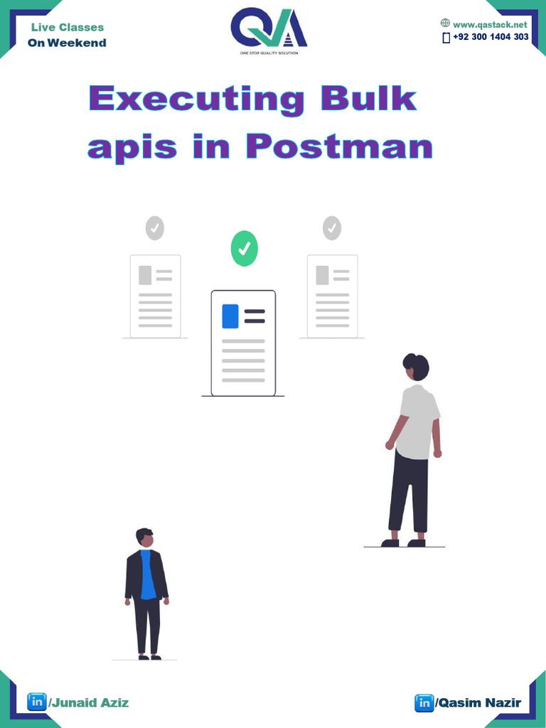 Executing Bulk APIs in Postman | PDF