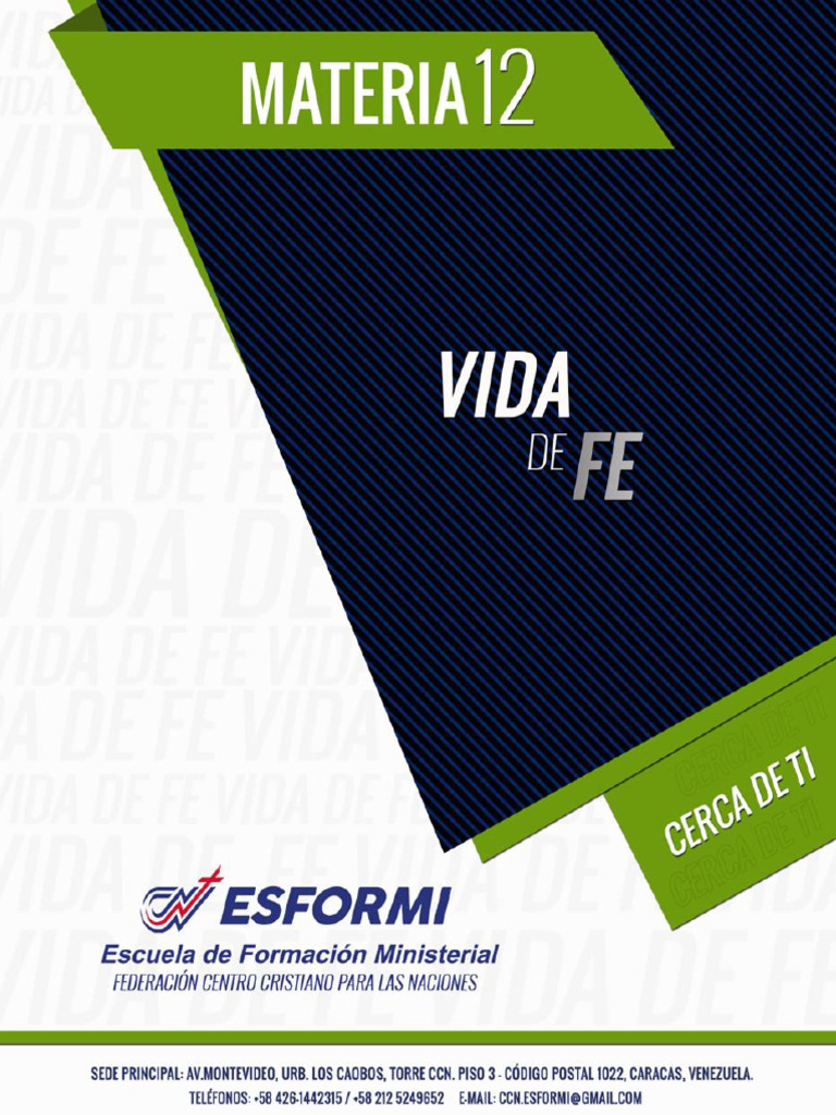1.manual Vida de Fe. | PDF