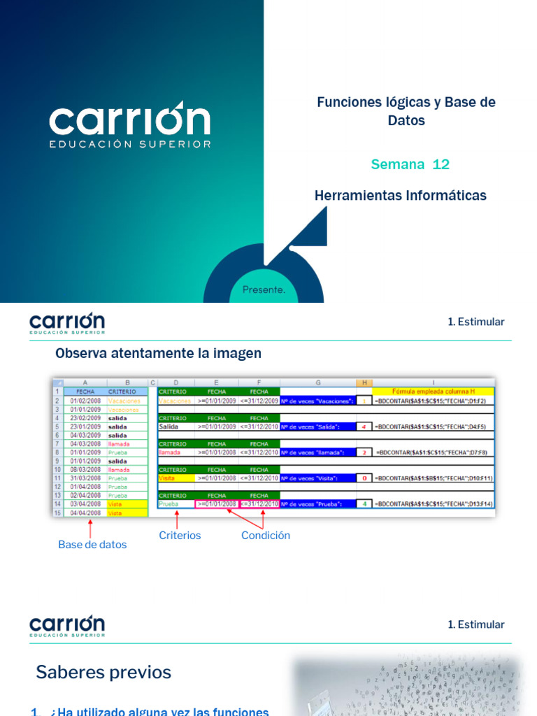Funciones de BD 1 | PDF
