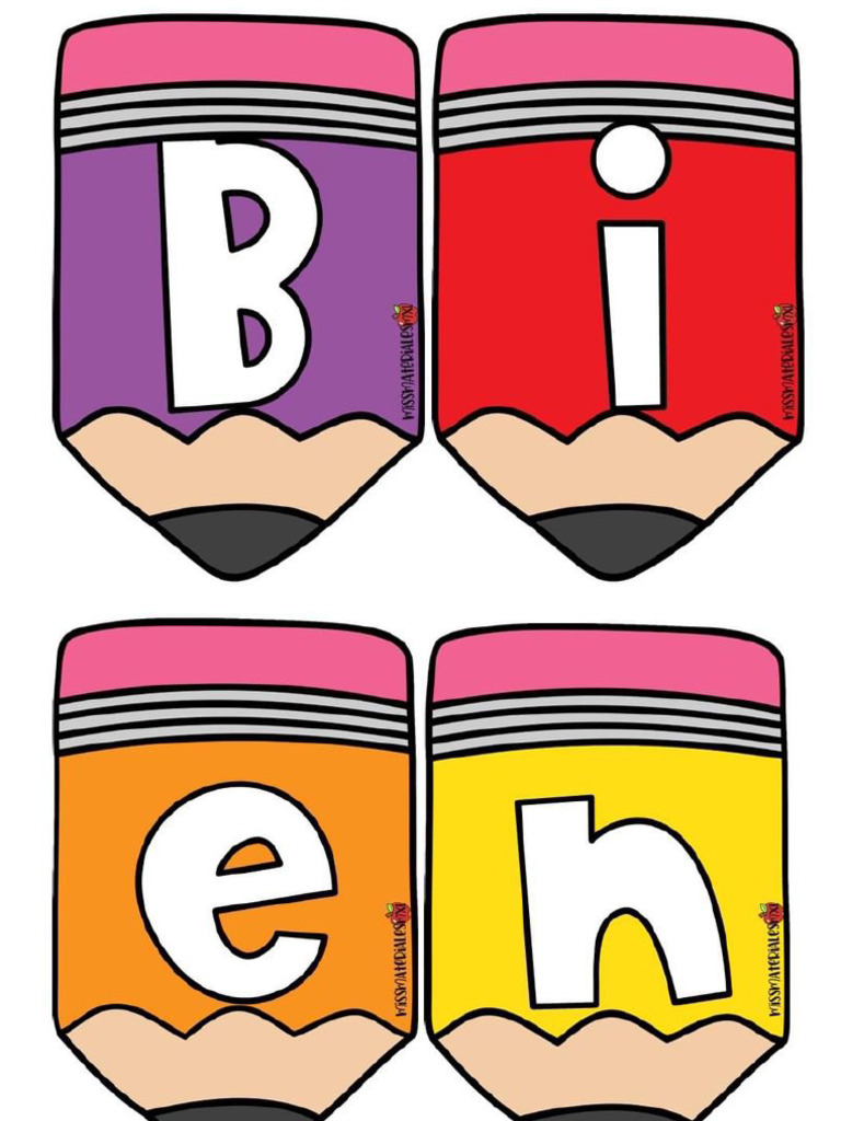 Baner Bienvenidos Lapices | PDF