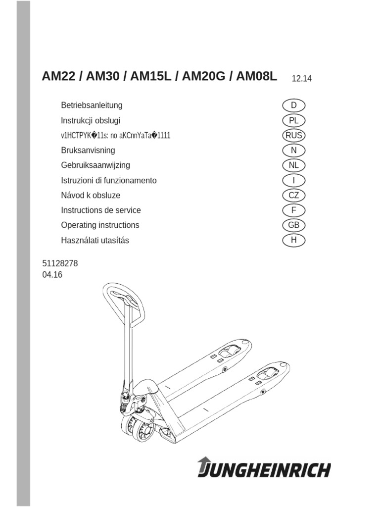 Instrucciones de operación AM22/AM30 | PDF | Negocios | Tecnología
