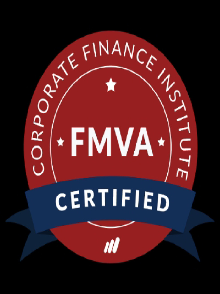 FMVA Badge | PDF
