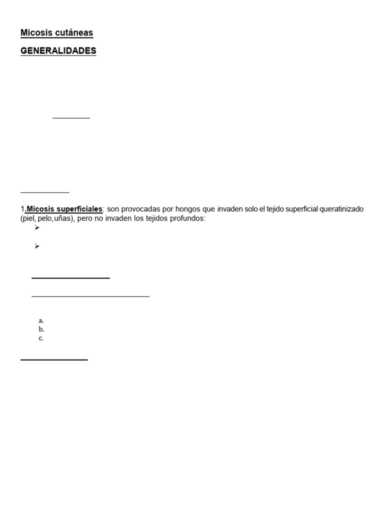 CLASE NO 3 MICOSIS 1 Parte-Combinado (2) - 240413 - 133524 | PDF | Especialidades Medicas ...