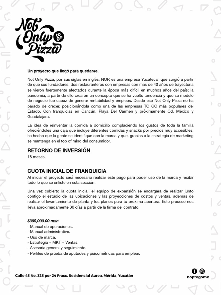 Franquicias Nop | PDF