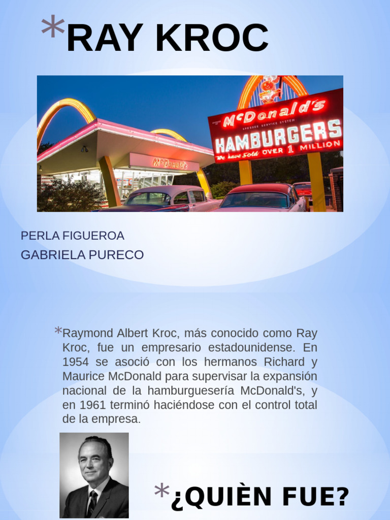 Ray Kroc | PDF