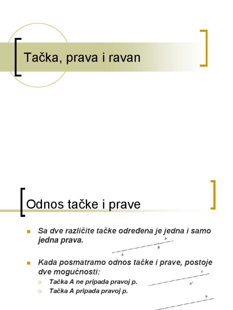 Tacka Prava Ravan | PDF