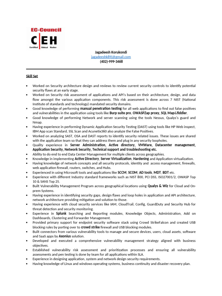 Jagadeesh CyberSecurity | PDF