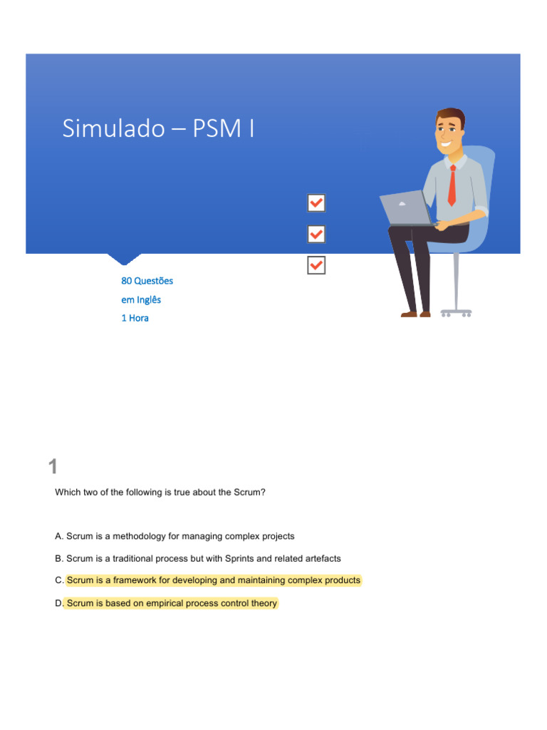 Simulado PSM I Perguntas - Primeira Rodada | PDF