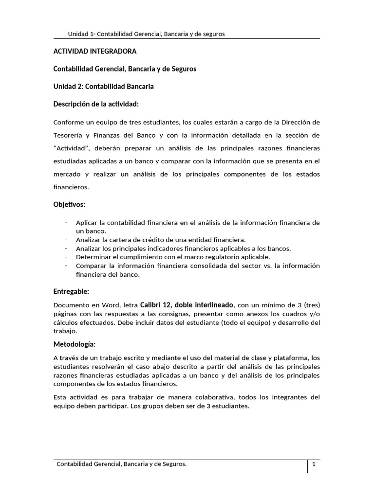 Actividad Integradora 2 | PDF