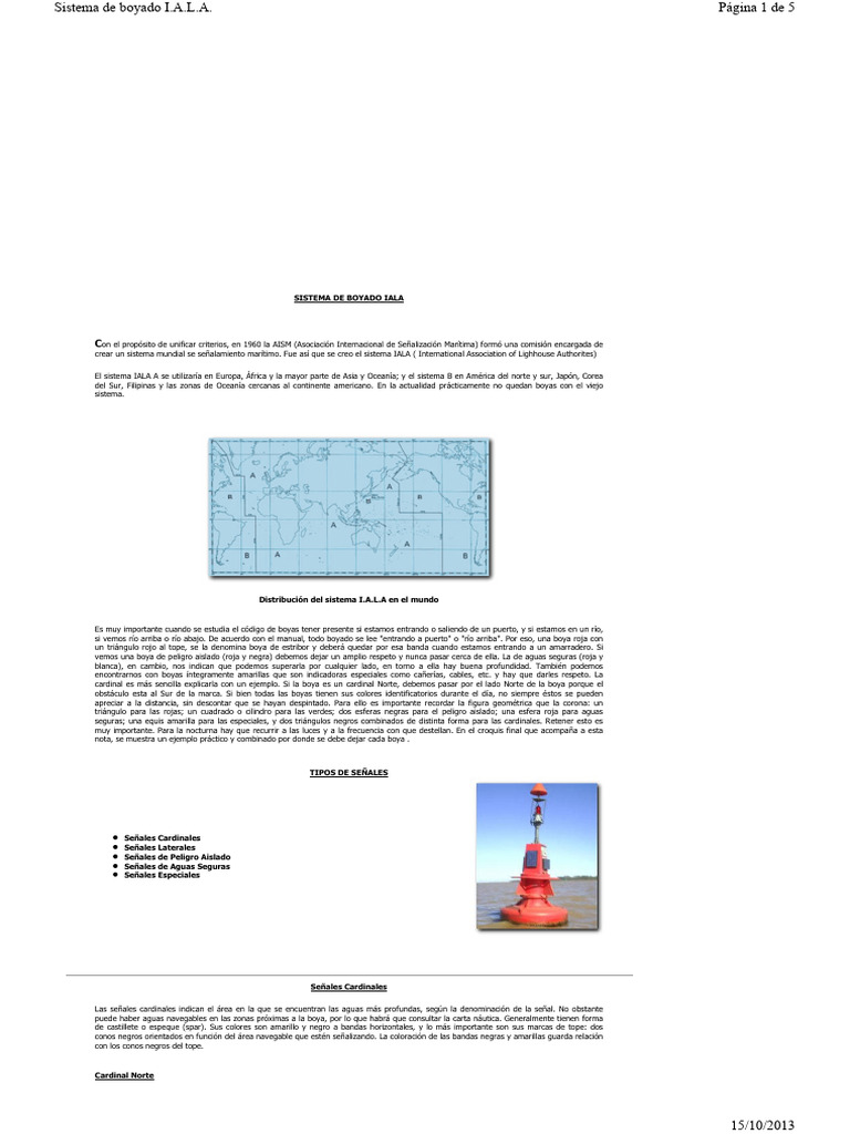 Sistema IALA | PDF