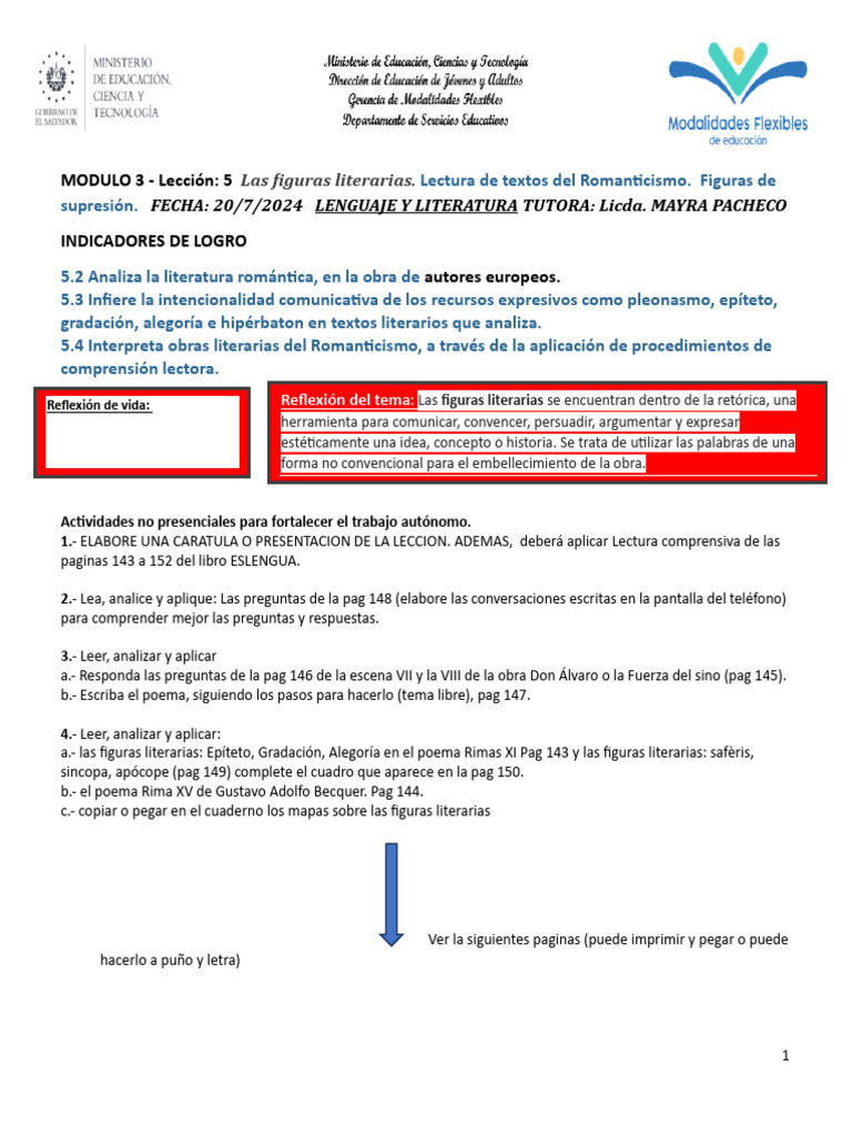 Modulo 3 - Lecc 5 - 1ero - 2024 | PDF