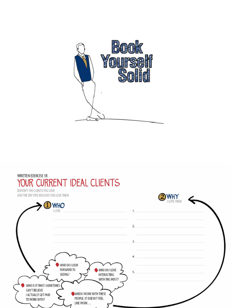 Book Yourself Solid Worksheets | PDF