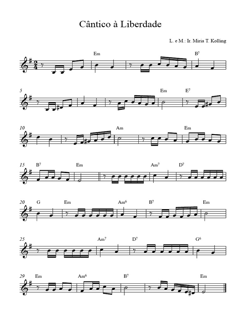 Cântico À Liberdade | PDF