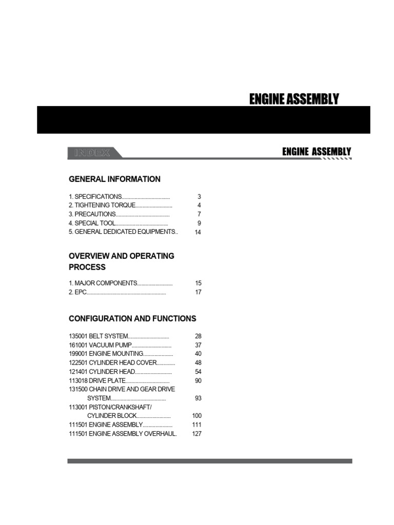 02 Engine Assembly | PDF | Belt (Mechanical) | Valve