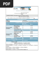Criterios Nota Actitudinal | PDF | Realimentación | Evaluación