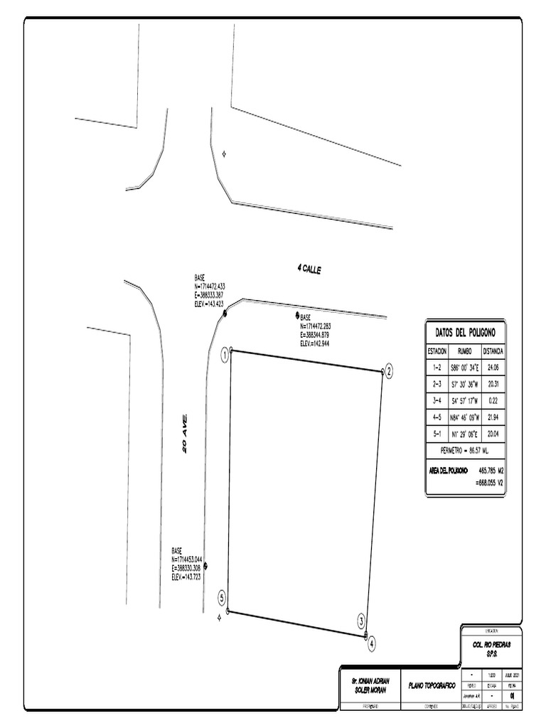 Plano ADRIAN Tabloide | PDF