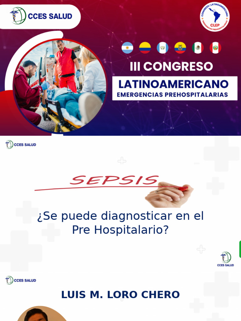 Sepsis Pre Hospitalario | PDF