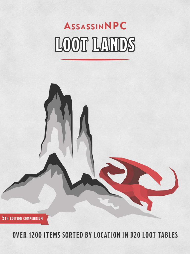(Public Version) Loot Lands - by Assassin NPC | PDF