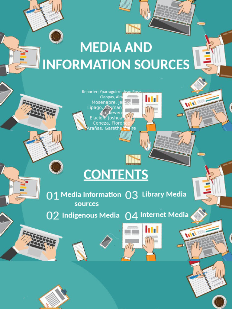 Media and Information Sources | PDF