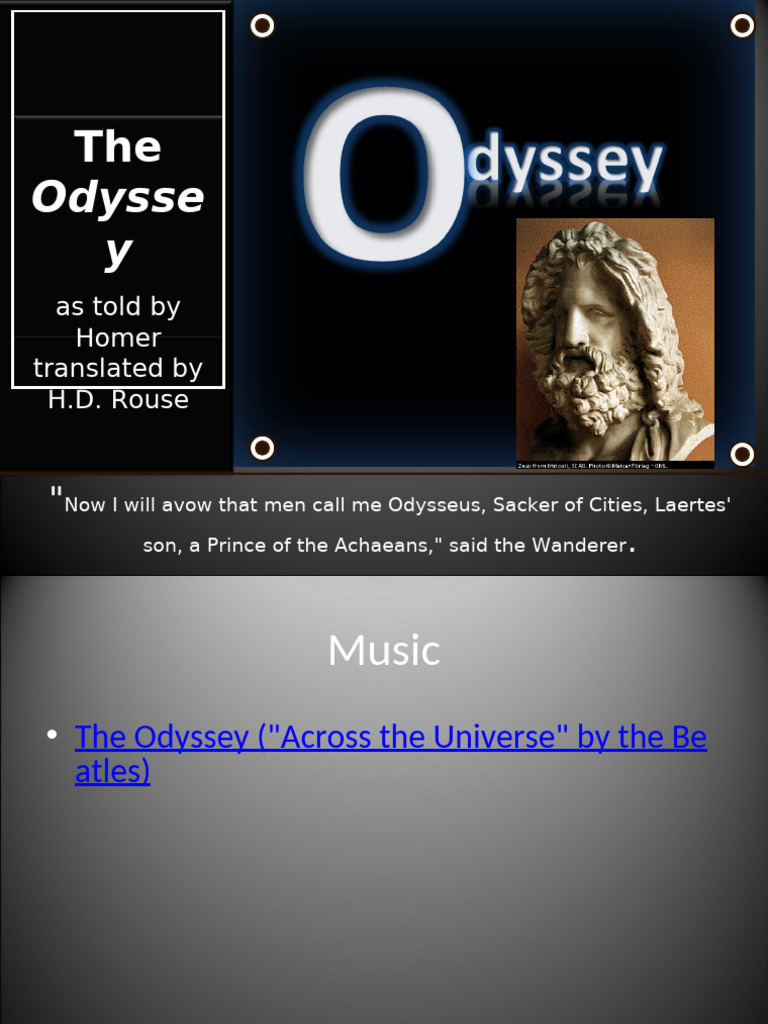 Odyssey Introduction PowerPoint Updated 2 | PDF