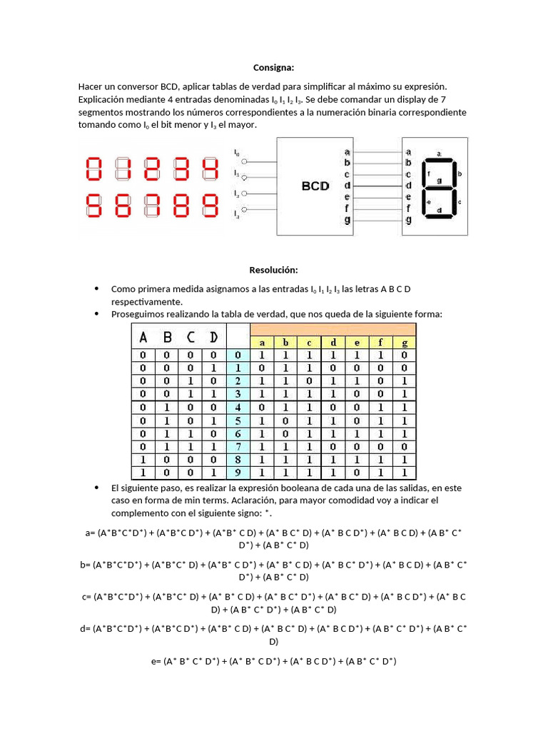 TP Display 7 Segmentos | PDF